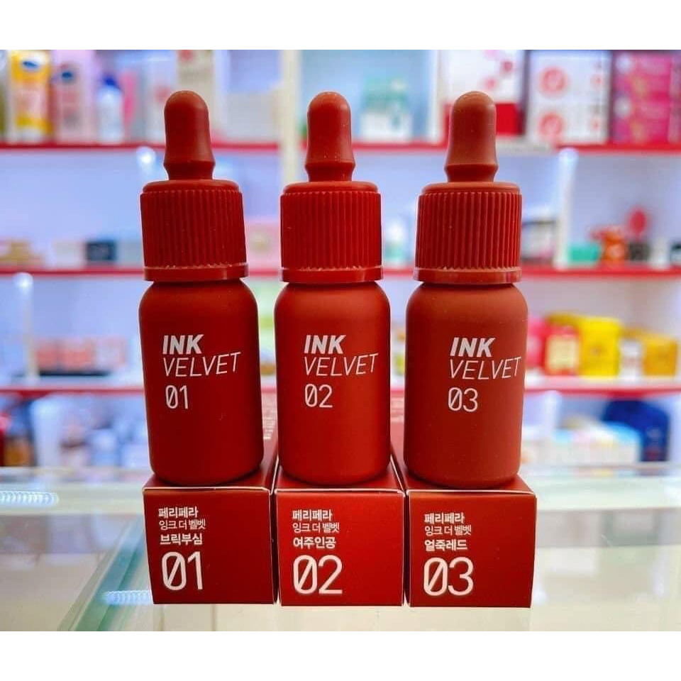 [GIÁ TỐT]- SON INK- SON KEM SIÊU LÌ, MỊN MƯỢT PERIPERA INK THE VELVET ...
