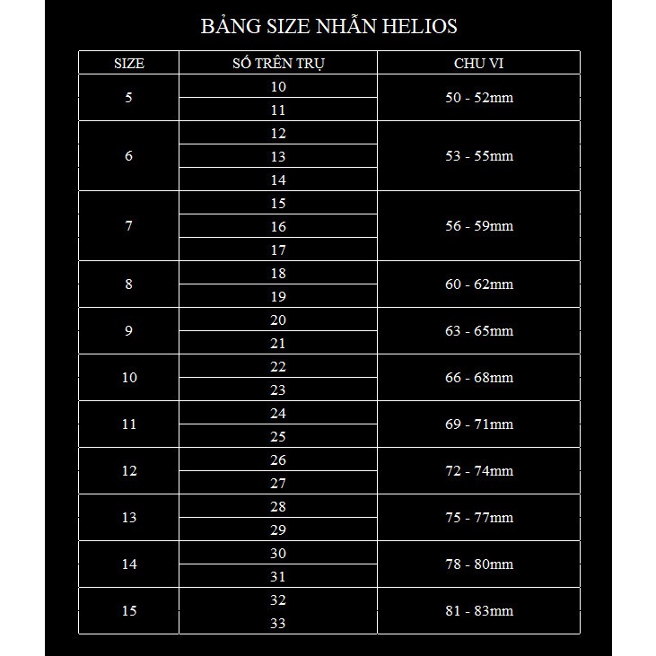 Nhẫn thời trang nam nữ Helios Jewels Minimal Star Bạc - Thép không gỉ ...