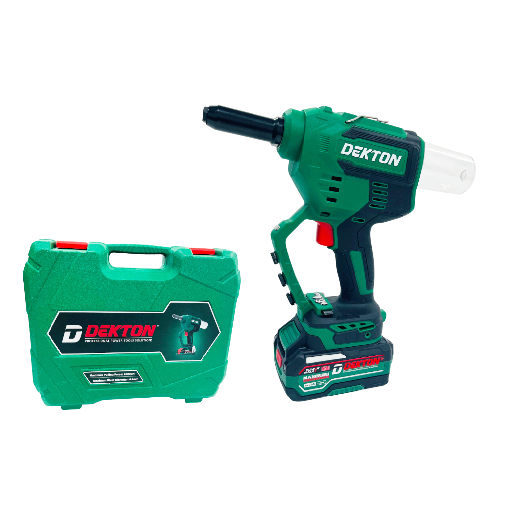 Máy rút rive Dekton M21-RVG64BL Đặc biệt máy rút được Rive inox kích ...