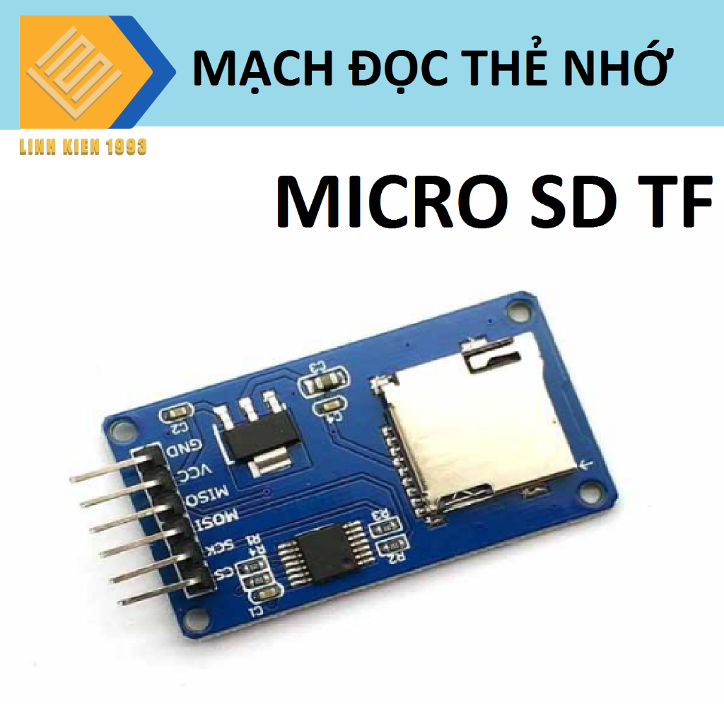 Module đọc thẻ Micro SD giao iện SPI TF với chip chuyển đổi cấp độ | Shopee Việt Nam