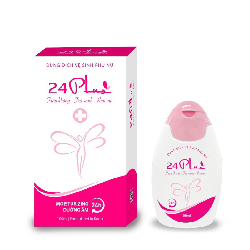 DUNG DỊCH VỆ SINH PHỤ NỮ 24 PLUS ( DƯỠNG ẨM, NGĂN MÙI & BẢO VỆ SUỐT 24G) | Shopee Việt Nam