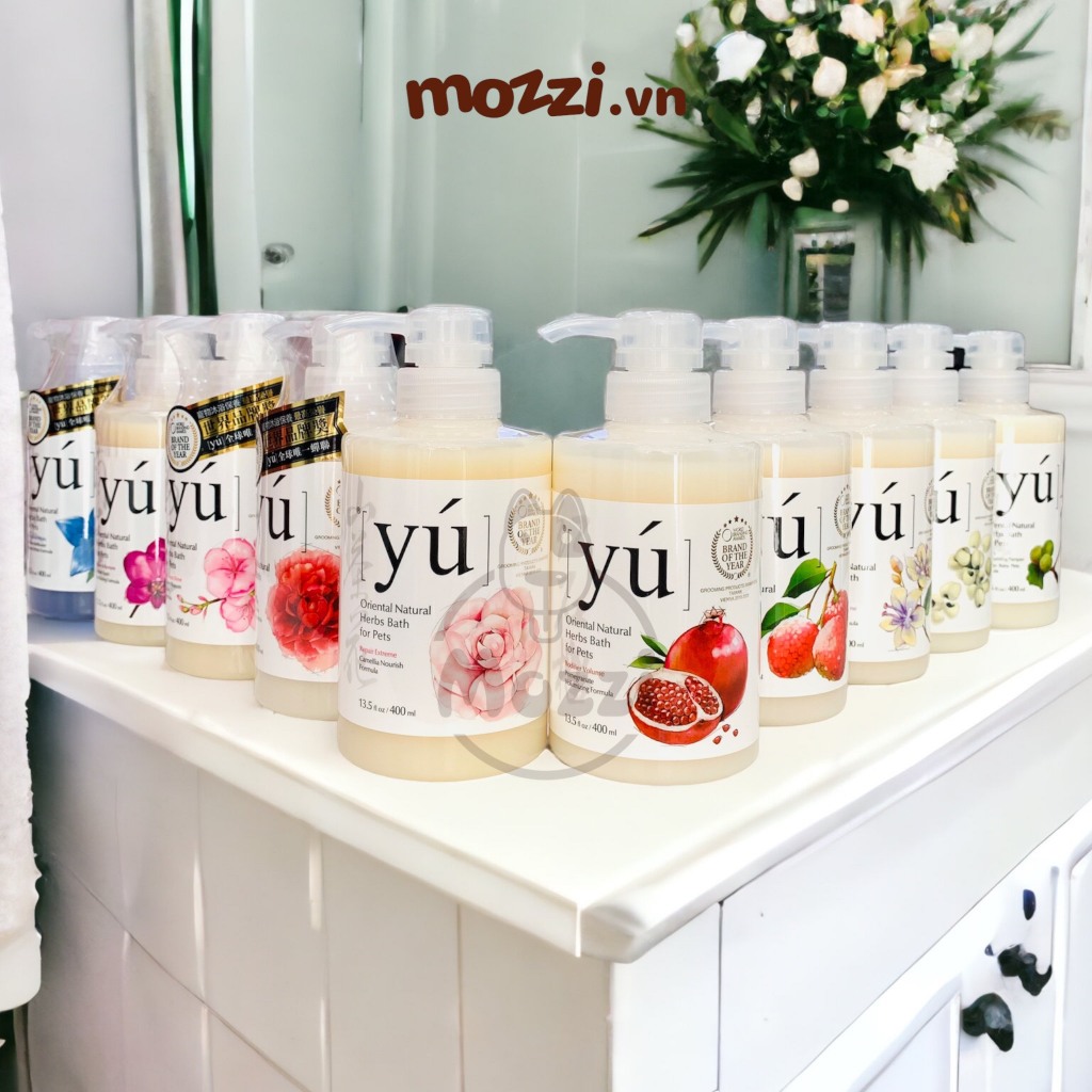 [Chai 400ml] Sữa tắm Yú thơm lâu cho chó mèo | Shopee Việt Nam