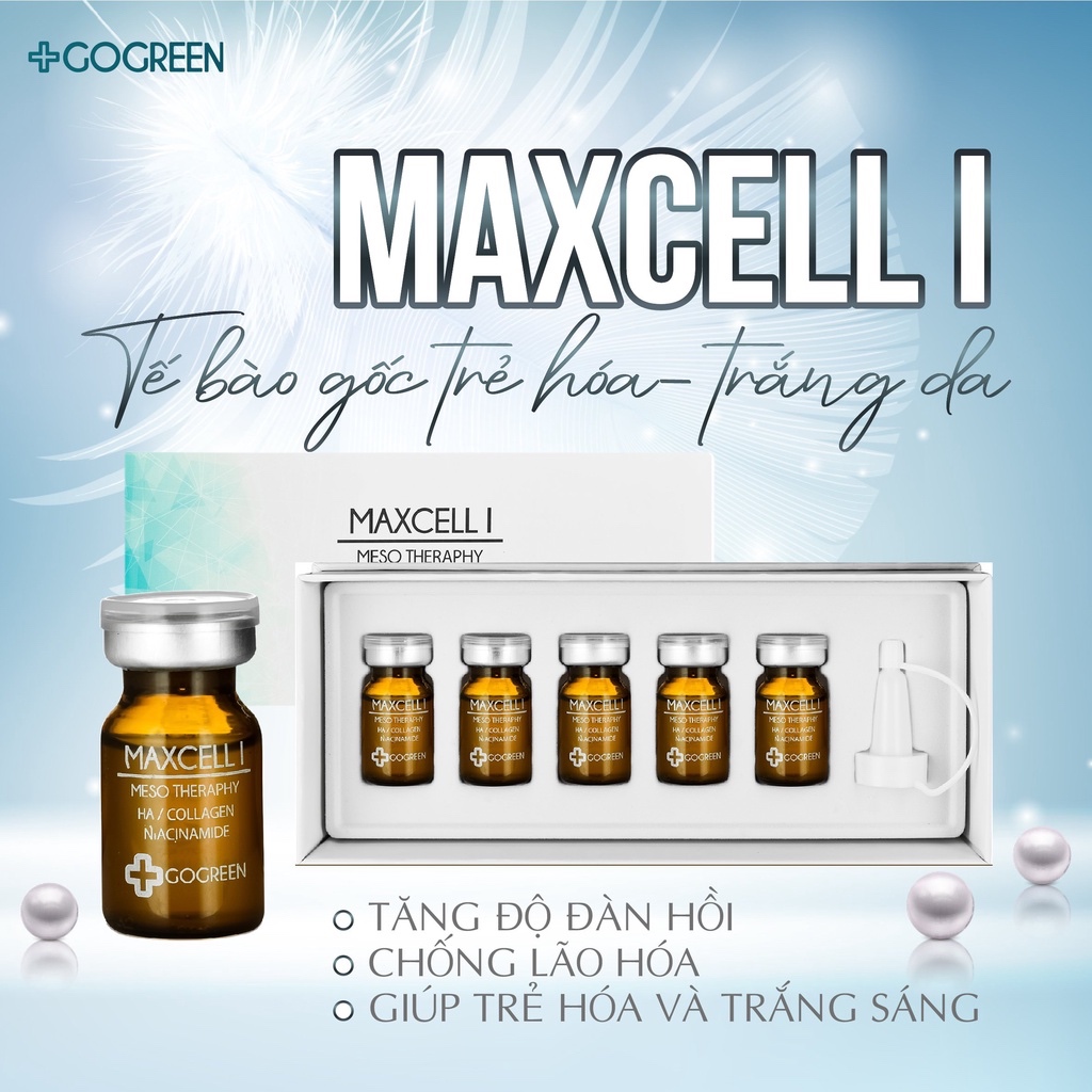 Lẻ theo lọ 8ml TẾ BÀO GỐC MAXCELL I HÀN QUỐC ( căng bóng, trẻ hóa ...