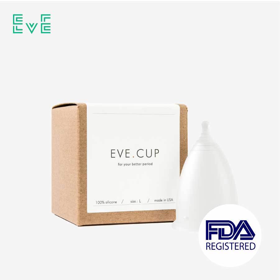 EVE Cup l 100% silicon y tế l dành cho người mới sử dụng cốc l tương ...