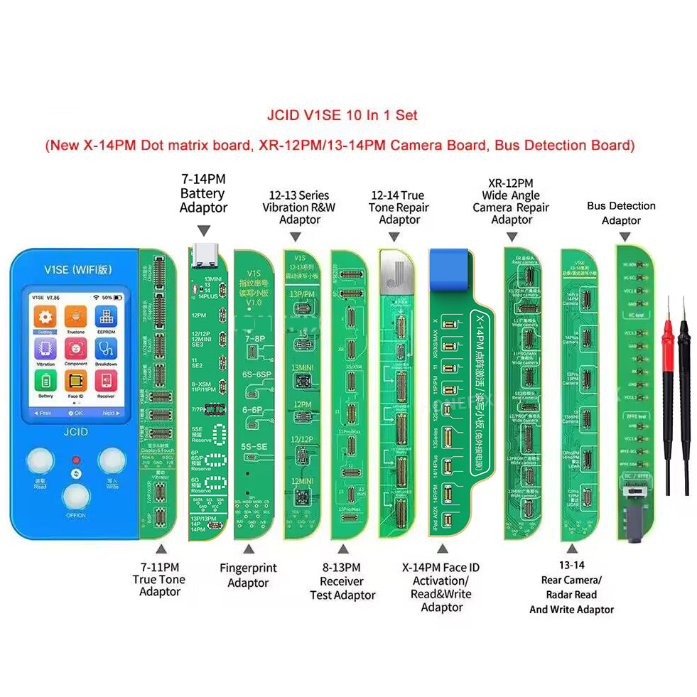 Box JC V1SE WIFI Fix Pin(sửa % pin và số lần sạc) + Fix Truetone + Fix ...