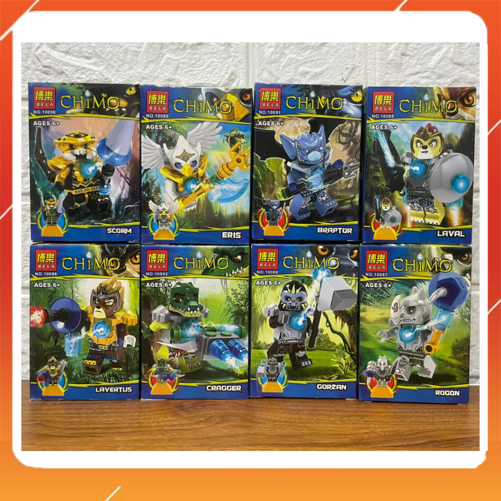 CHIMA Đồ Chơi Lắp Ráp Nhân Vật Minifigures CHIMA ( NEW SEAL ) | Shopee ...