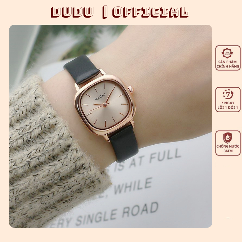 Đồng Hồ Nữ Dây Da Mềm JHUI Classic DH09 Phong Cách Hàn Quốc Sang Trọng ...