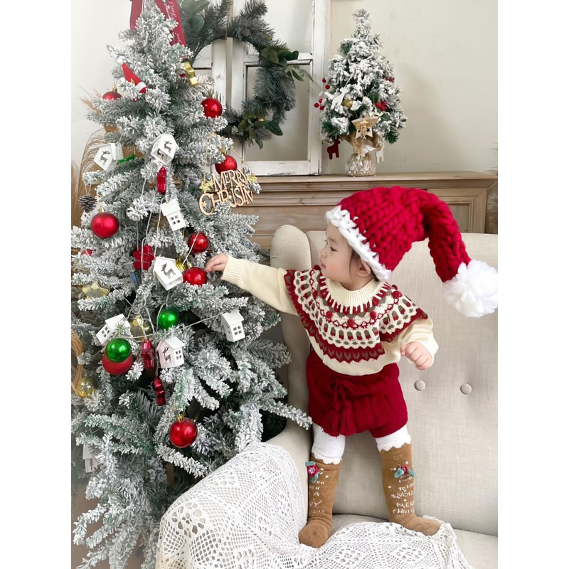 Set áo len và quần bí ngô Noel siêu xinh xắn dành cho bé gái | Shopee ...