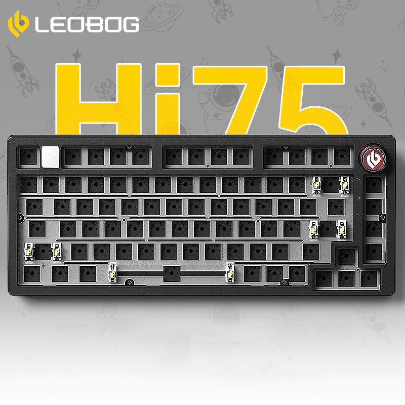 Leobog HI75 | Bàn phím cơ nhôm cnc 75%, full foam poron hotswap, led ...