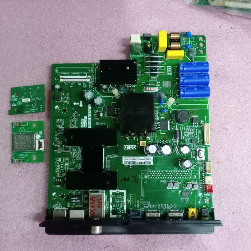 bo mạch tivi TCL 40S66A,bo xử lý, khiển chung nguồn, wifi,bo mắt ...