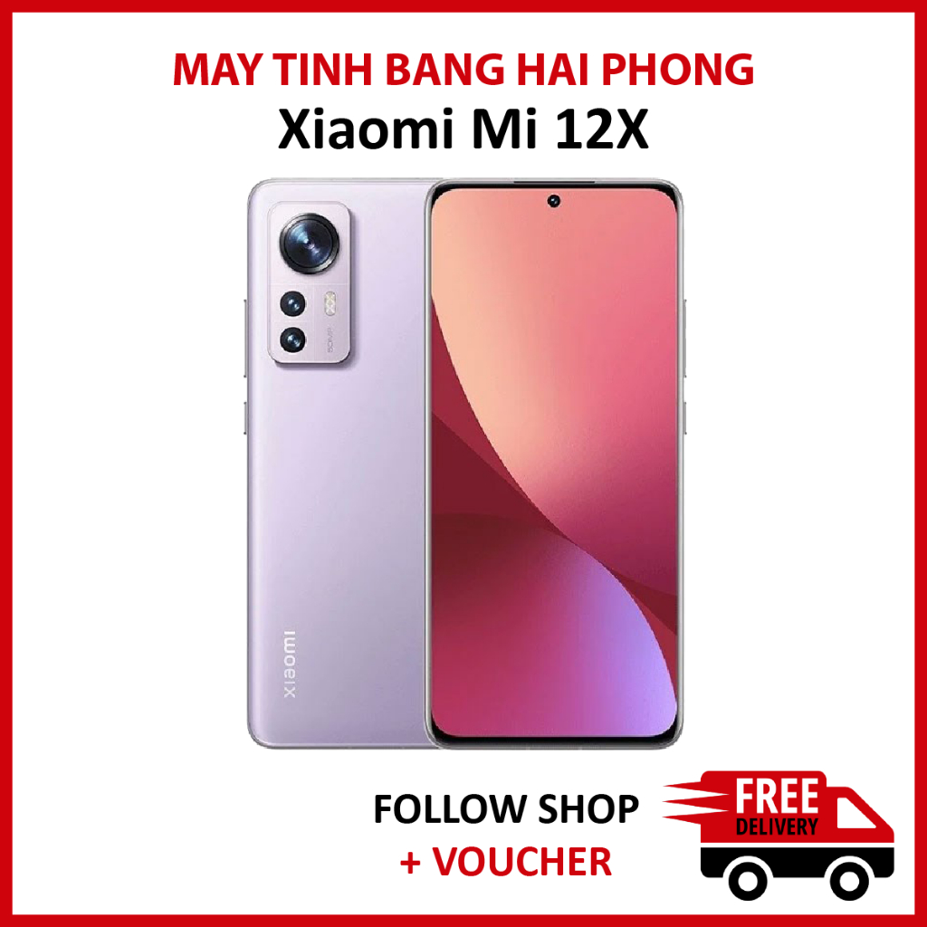 Điện thoại Xiaomi Mi 12X RAM 8/128GB chip Snapdragon 870 5G loa Harman ...