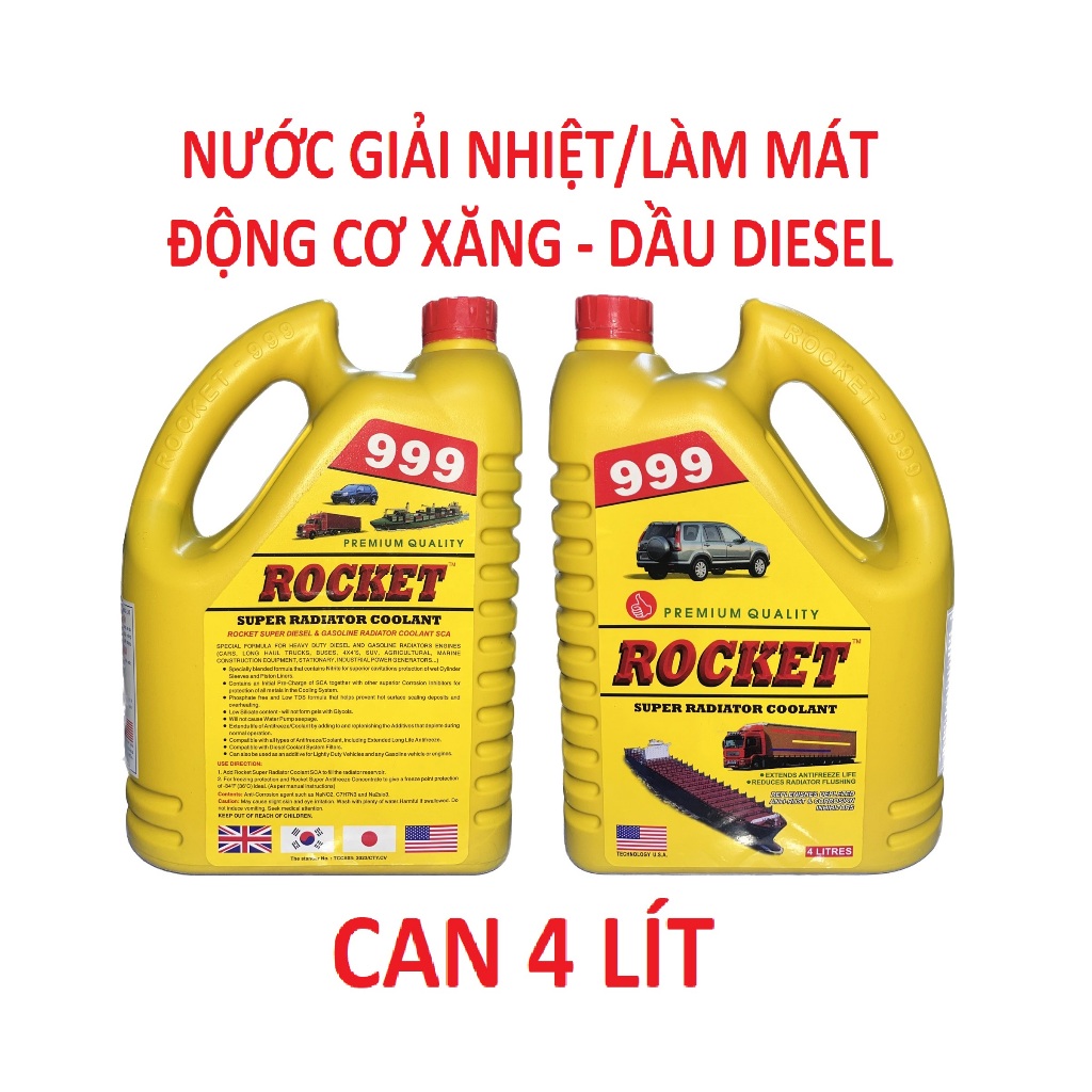 [Freeship] Nước giải nhiệt, làm mát động cơ xăng, dầu diesel MỸ ...