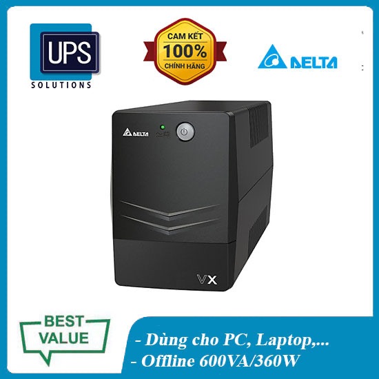 Bộ Lưu Điện Delta VX-600VA Chính Hãng | Shopee Việt Nam