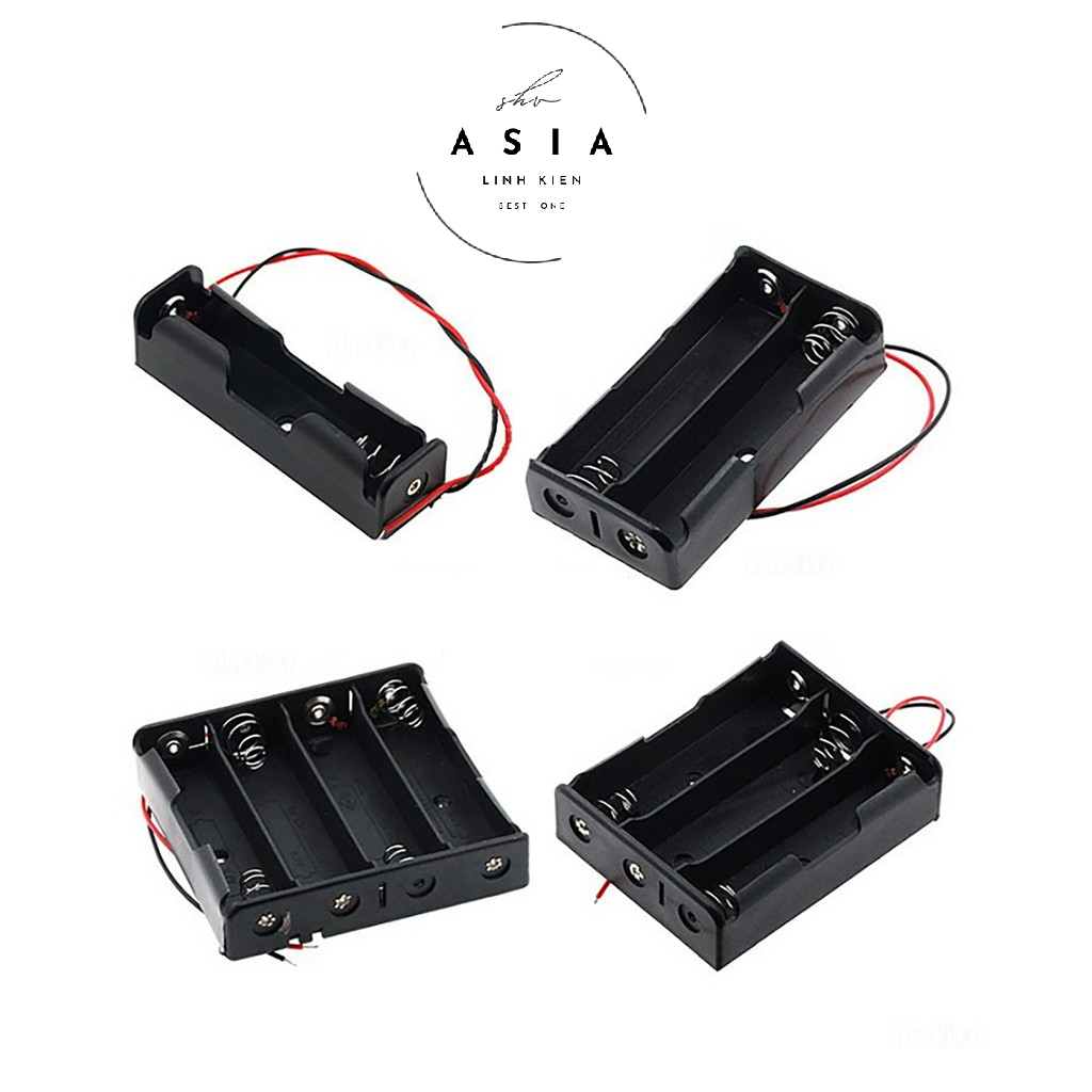 Hộp đế pin 18650 1 Pin 2 Pin 3 Pin 4 Pin | Shopee Việt Nam