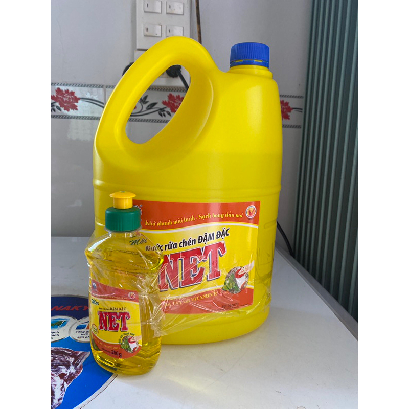 1 can nước rửa chén Net 3,8kg , 3,6lit | Shopee Việt Nam