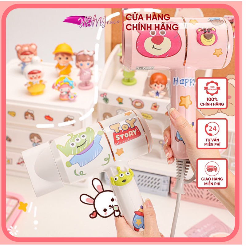 [Tặng Sticker] Máy sấy tóc kiểu dáng korea - Máy sấy tóc cute tạo kiểu ...