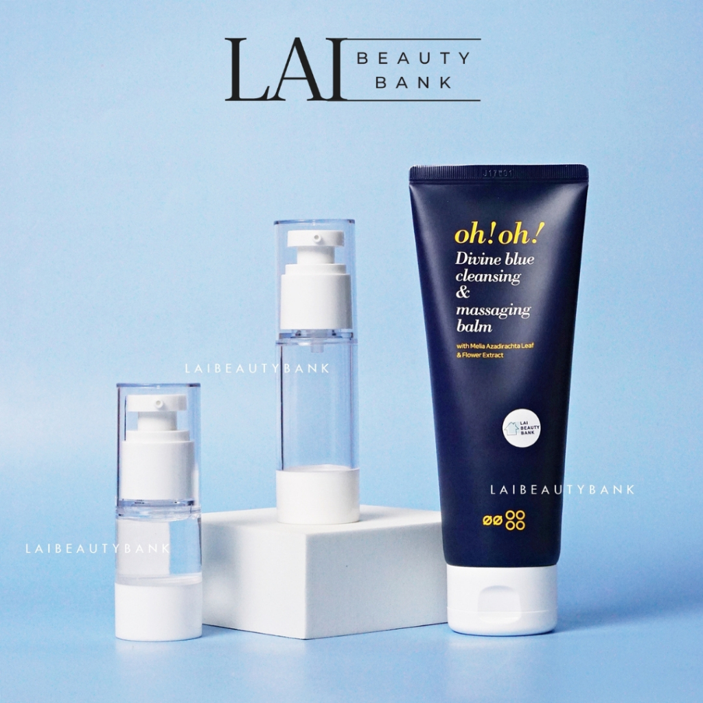 TESTER Sáp tẩy trang oh!oh! Divine Blue Cleansing & Massaging Balm làm ...