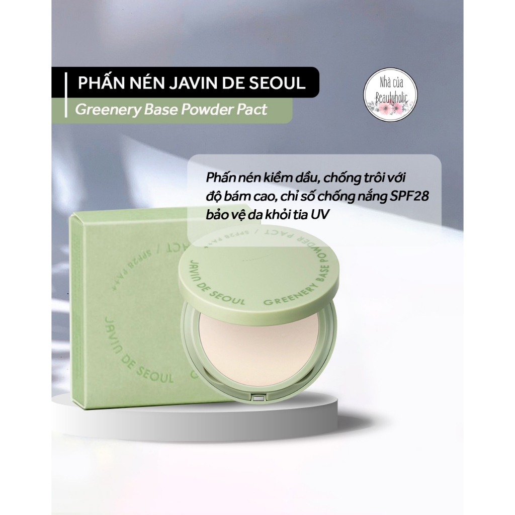 Phấn nén JAVIN DE SEOUL GREENERY BASE POWDER PACT | Shopee Việt Nam