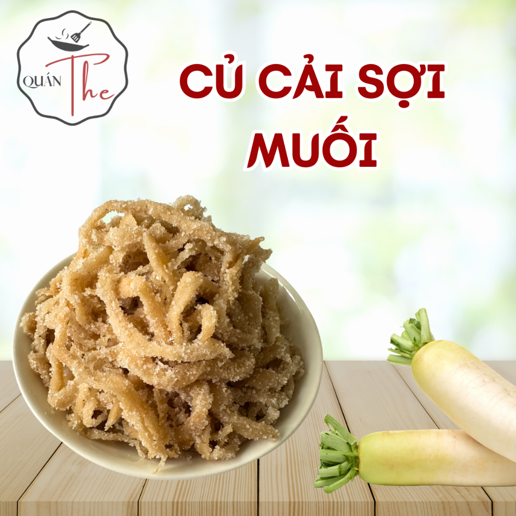 Củ Cải Muối Sợi (Xá Bấu) - 200g | Shopee Việt Nam