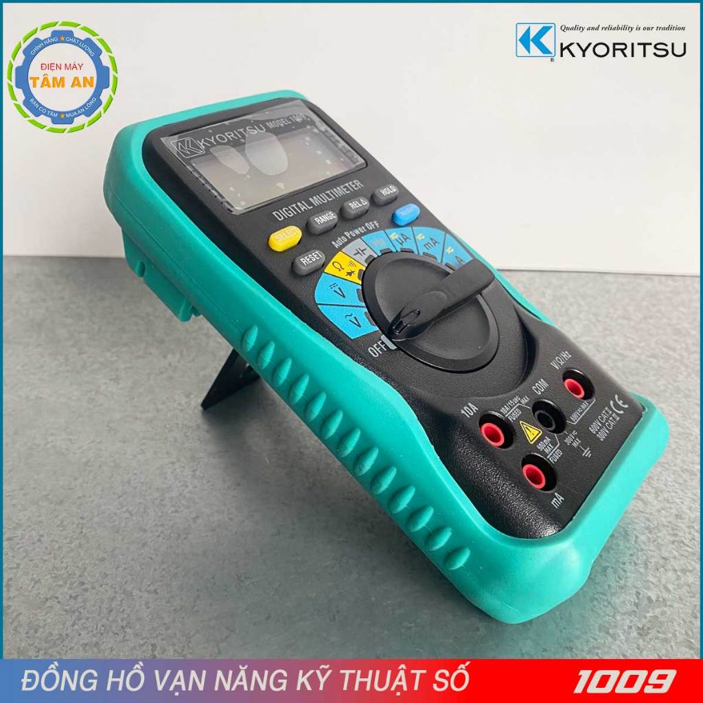 Đồng hồ vạn năng hiển thị số Kyoritsu model 1009 chính hãng | Shopee ...