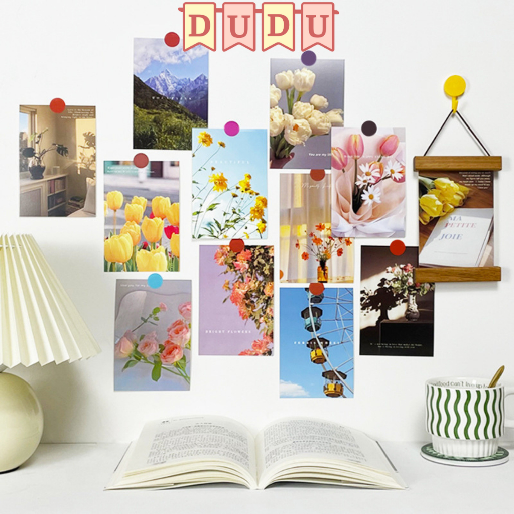 Set 30 Tấm Poster Treo Tường TẶNG Kèm Miếng Dán Trang Trí Phong Cách ...