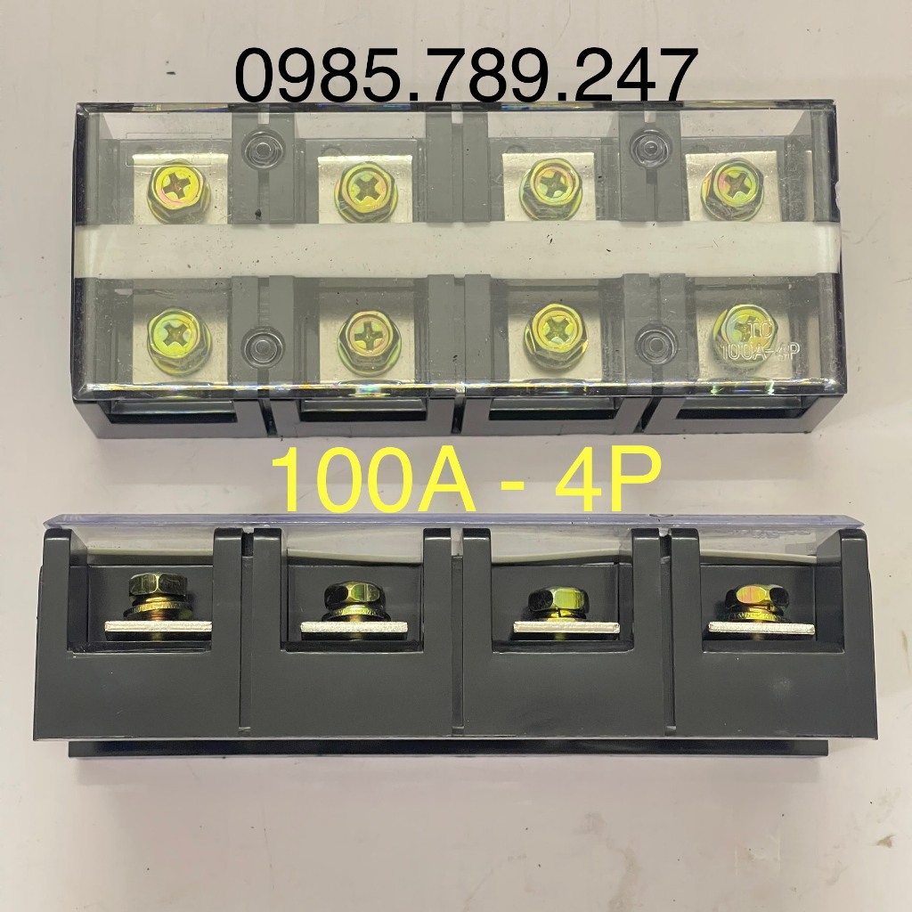 Cầu đấu điện Domino 4P 60A, 100A, 150A, 200A - 4P60A, 4P100A, 4P150A, 4P200A (Loại tốt) | Shopee ...