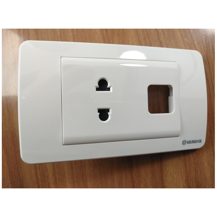 Ổ cắm - Mặt lỗ công tắc SINO Vanlock - Dòng S18A Chính hãng | Shopee ...