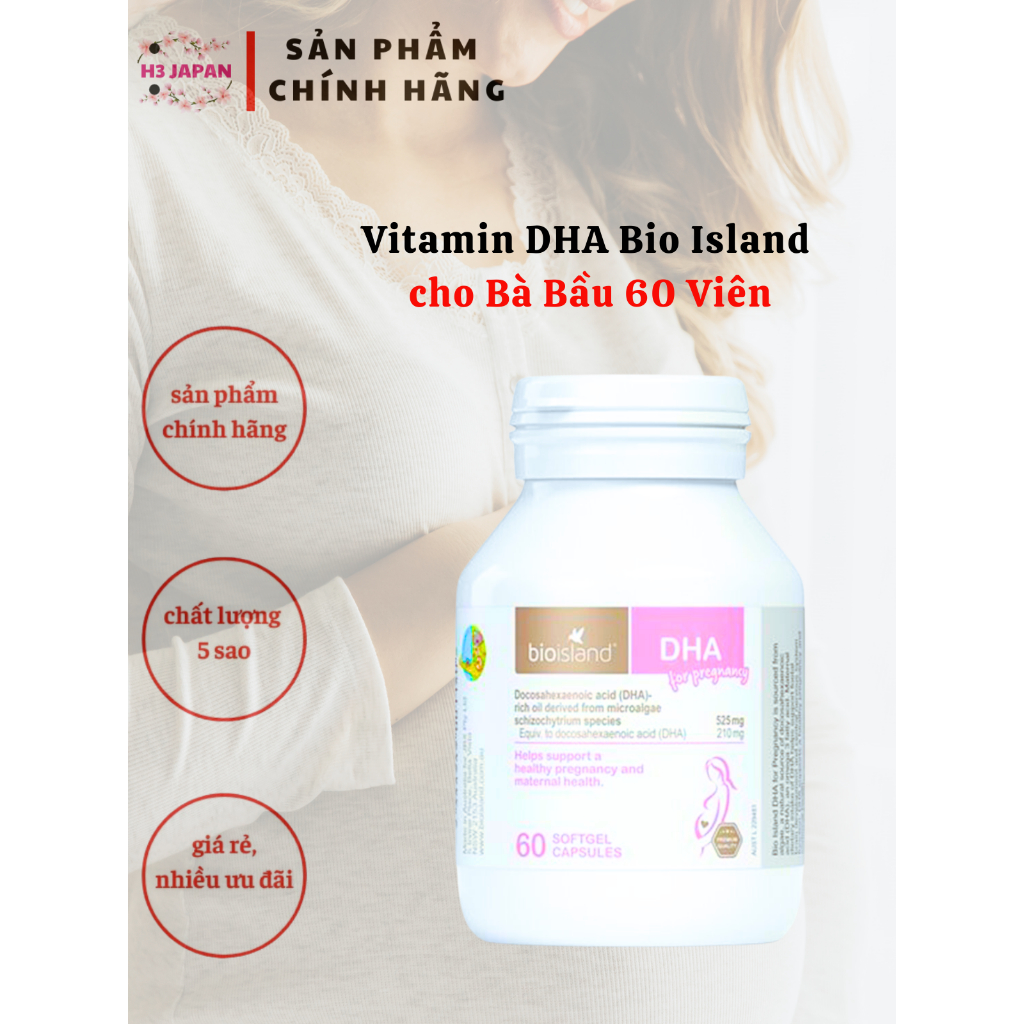 Vitamin bầu úc,Vitamin DHA Bio Island cho Bà Bầu 60 Viên [Date 11/2025] | Shopee Việt Nam