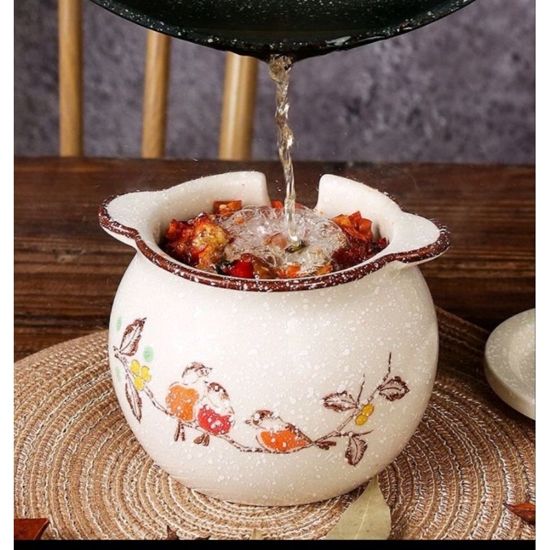 hủ đựng mỡ, dầu,đựng đồ hầm,770ml,bằng sứ an toàn cho sức khỏe | Shopee Việt Nam
