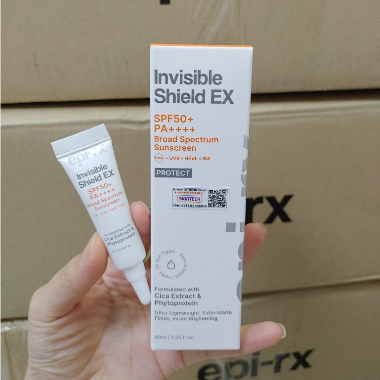 [HÀNG CÔNG TY] Kem chống nắng EPI-RX Invisible Shield EX SPF50 ...