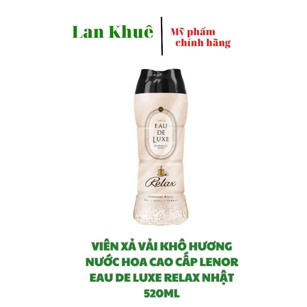 Viên Xả Vải Khô Hương Nước Hoa Cao Cấp LENOR Eau De Luxe Relax Nhật | Shopee Việt Nam