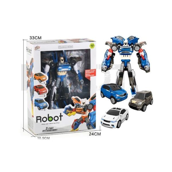 Đồ chơi Robot biến hình Tobot Tritan, Robot biến hình Oto mini dành cho ...