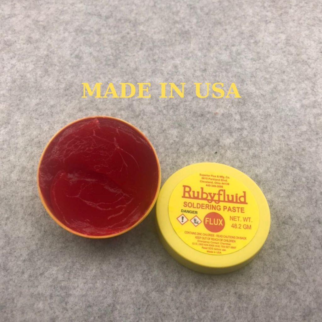 Hộp mỡ hàn thiếc cao cấp RuByfluid soldeing paste made in USA (màu đỏ) | Shopee Việt Nam