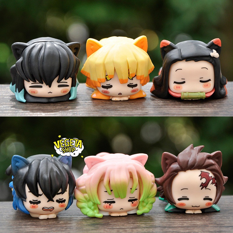 Mô hình Kimetsu No Yaiba Thanh gươm diệt quỷ - Cosplay mèo Tanjiro ...