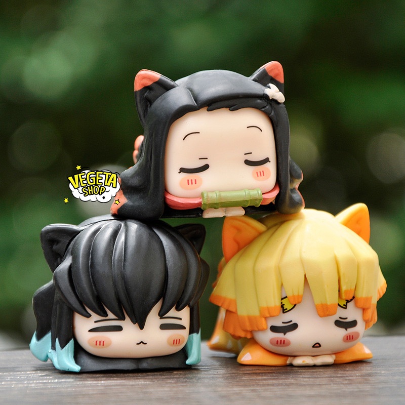 Mô hình Kimetsu No Yaiba Thanh gươm diệt quỷ - Cosplay mèo Tanjiro ...