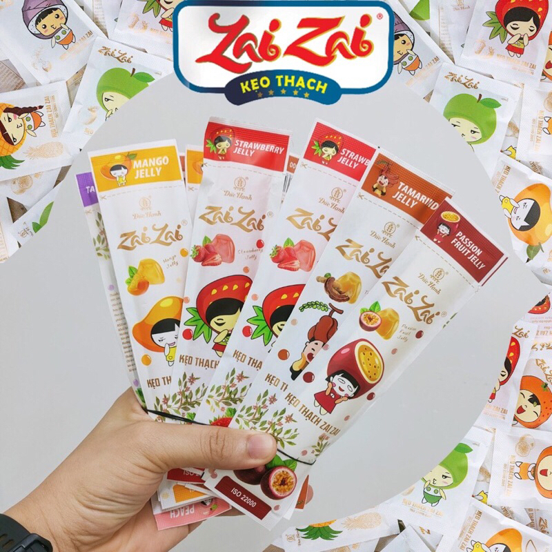 Thạch Zai Zai 500g Túi Dài (Mới) - Thái Hà Shop | Shopee Việt Nam