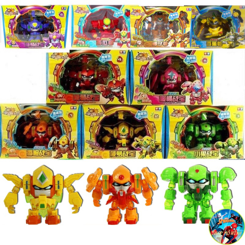 (SS2) Đồ Chơi Robo Trái Cây 2 Fruity Robo SS2 Bản Chìa Khóa Biến Hình ...