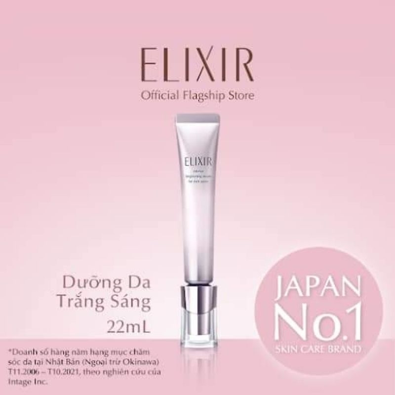 Tinh Chất dưỡng trắng elixir intense brightening Shiseido 22g nhật bản | Shopee Việt Nam