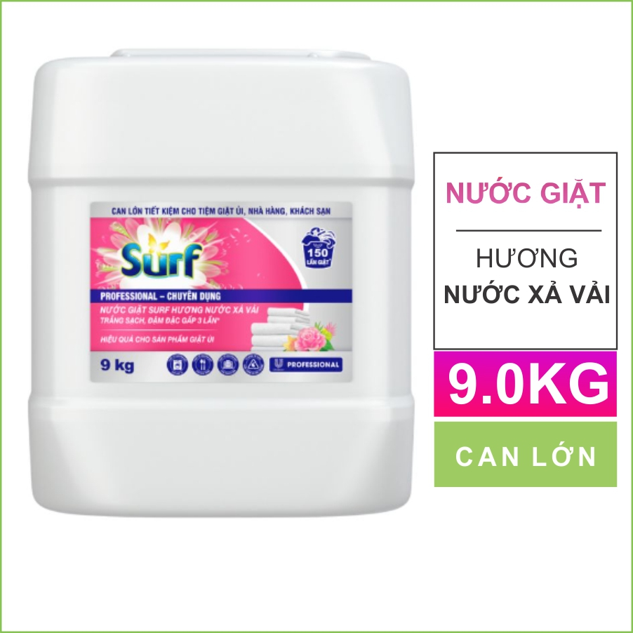 [CHỈ SHIP HOẢ TỐC]Nước giặt Surf can lớn 9kg, 5kg hương nước xả vải ...