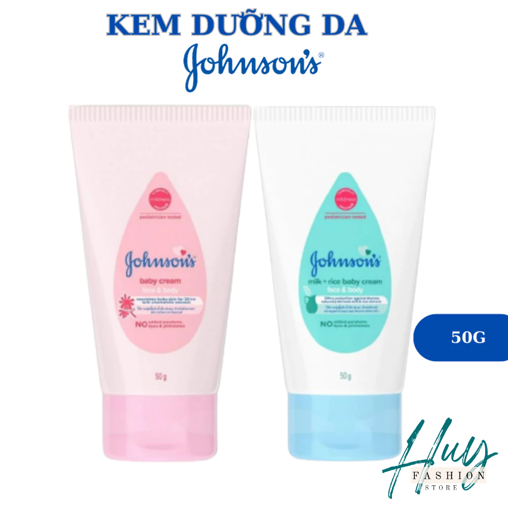 Kem dưỡng da Johnson baby tuýp 50g. Jonson giúp bôi nẻ, dưỡng ẩm an ...