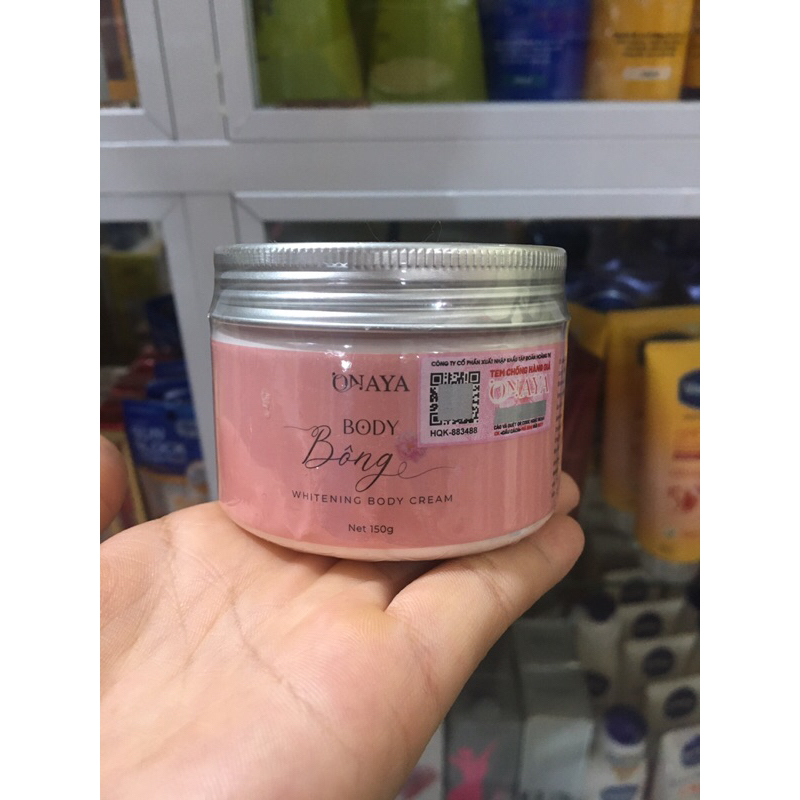 Kem Body BÔNG ONAYA Kích Trắng Da 150g | Shopee Việt Nam