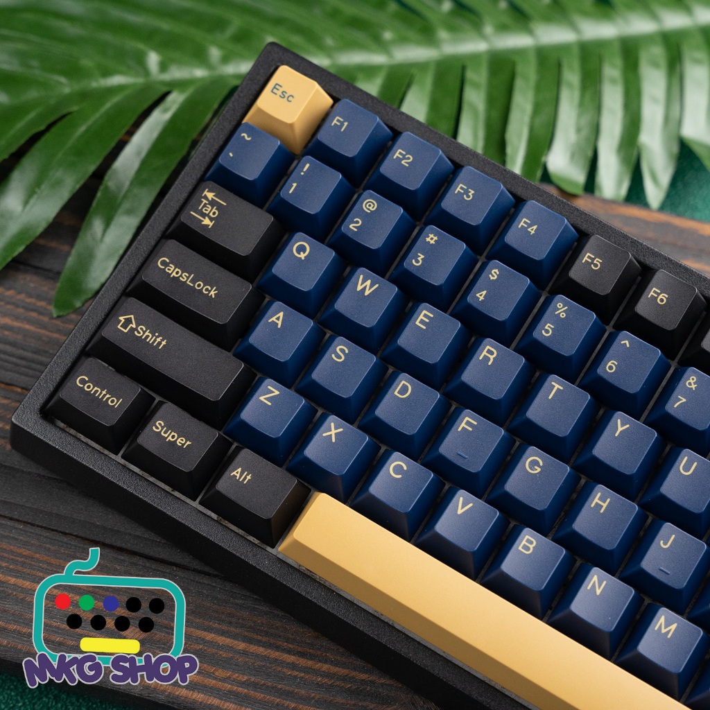 Keycap CMK Blue Samurai | 173 nút | PBT in doubleshot | cherry profile | Shopee Việt Nam