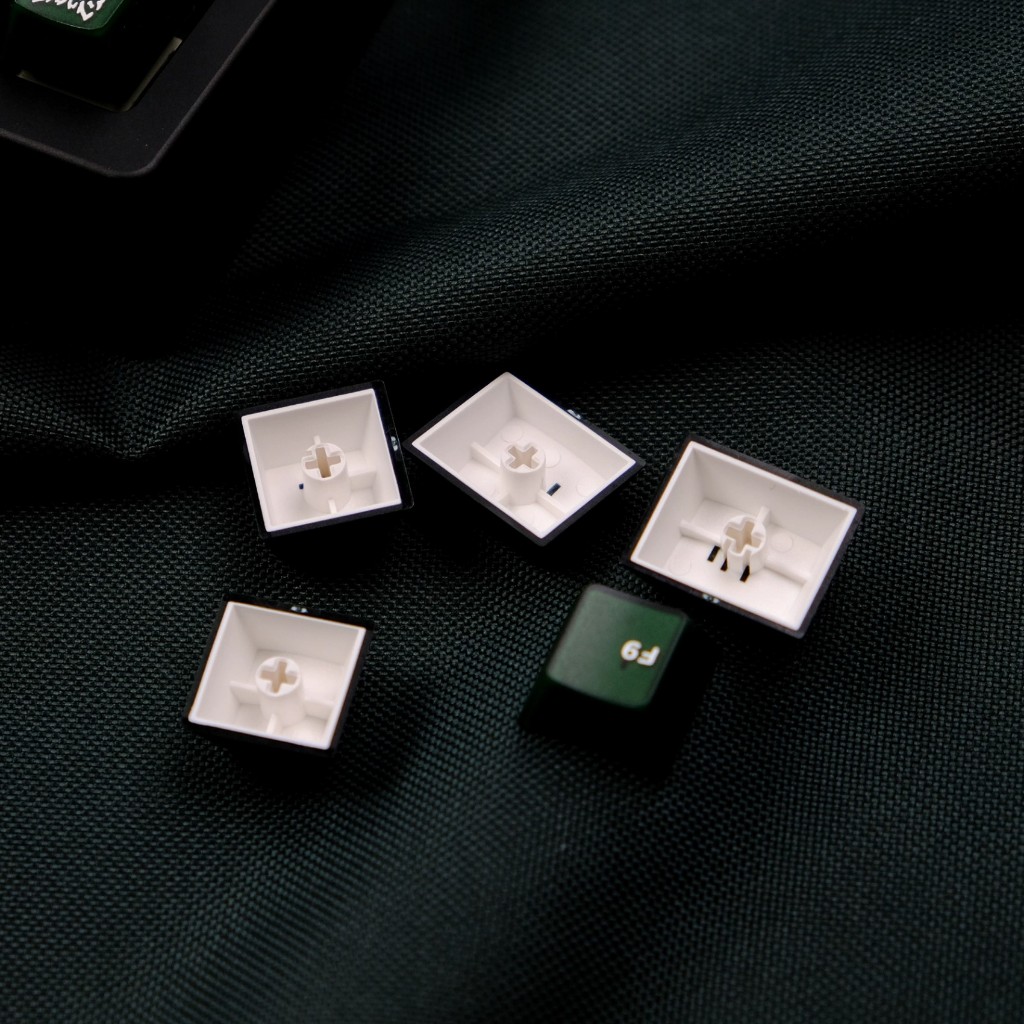 Keycap Aifei Emerald Semi-transparent Green | ABS double-shot | Cherry ...