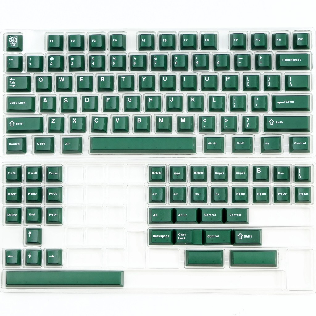 Keycap Aifei Emerald Semi-transparent Green | ABS double-shot | Cherry ...