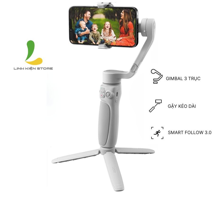 Gimbal Zhiyun Smooth Q4 thế hệ mới - Tay cầm chống rung 3 trục dành cho điện thoại có khả năng ...