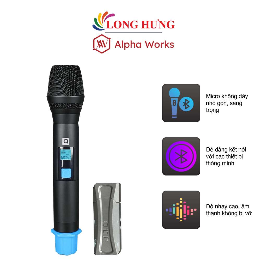 Micro không dây Alpha Works A1 - Hàng chính hãng | Shopee Việt Nam