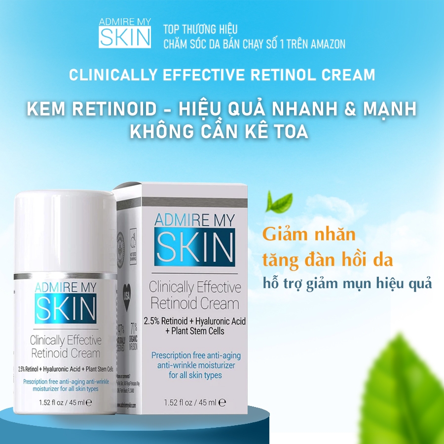 Kem Retinoid Chống Lão Hoá Clinically Effective Retinol Cream