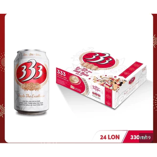 thùng 24 lon bia 333 330ml giá tốt Tháng 9, 2024 | Mua ngay | Shopee ...