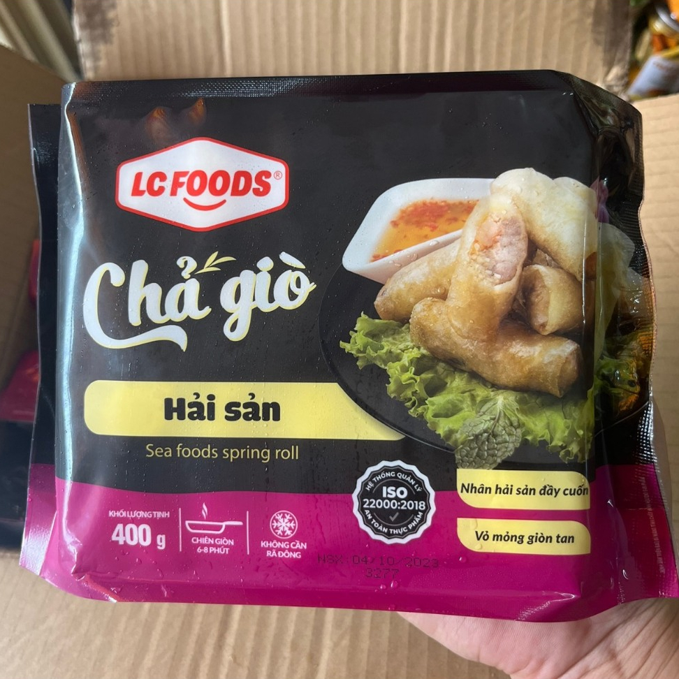CHẢ GIÒ HẢI SẢN LC 400g | Shopee Việt Nam