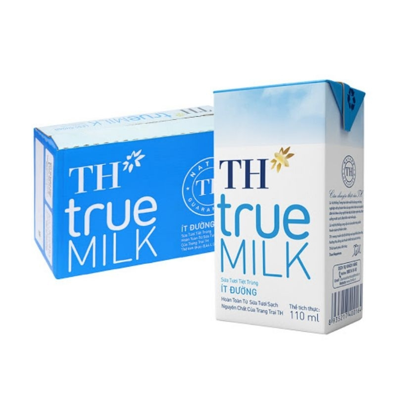 Thùng 48 Hộp Sữa Tươi Tiệt Trùng Th True Milk 110ml 110ml X 48hộp Shopee Việt Nam